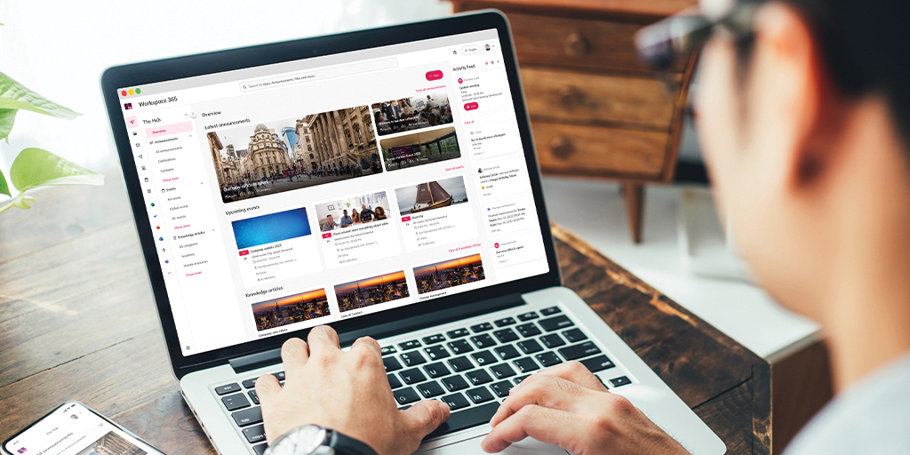 How the Workspace 365 Hub meets intranet needs